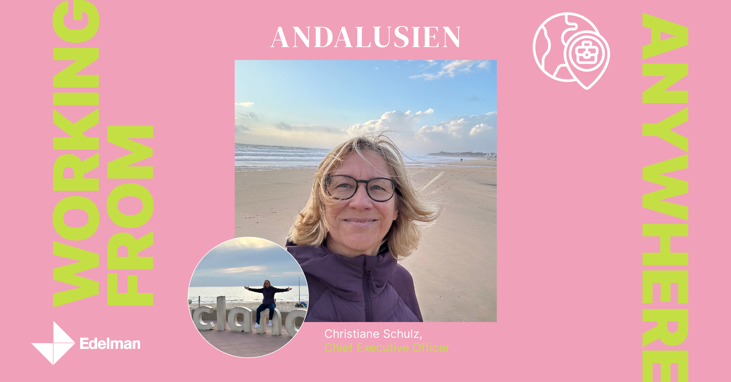 Christiane in Andalusien – Working from Anywhere | Edelman Deutschland